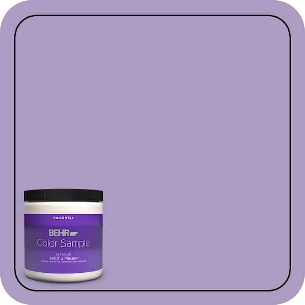 BEHR PREMIUM PLUS 8 oz. #M560-4 Evening Slipper Eggshell Enamel ...