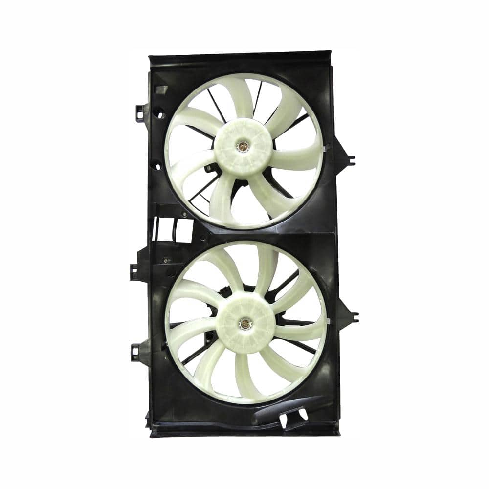 TYC Dual Radiator and Condenser Fan Assembly 623200 - The Home Depot