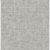A-Street Prints Emerson Grey Faux Linen Wallpaper 4081-26354 - The Home ...