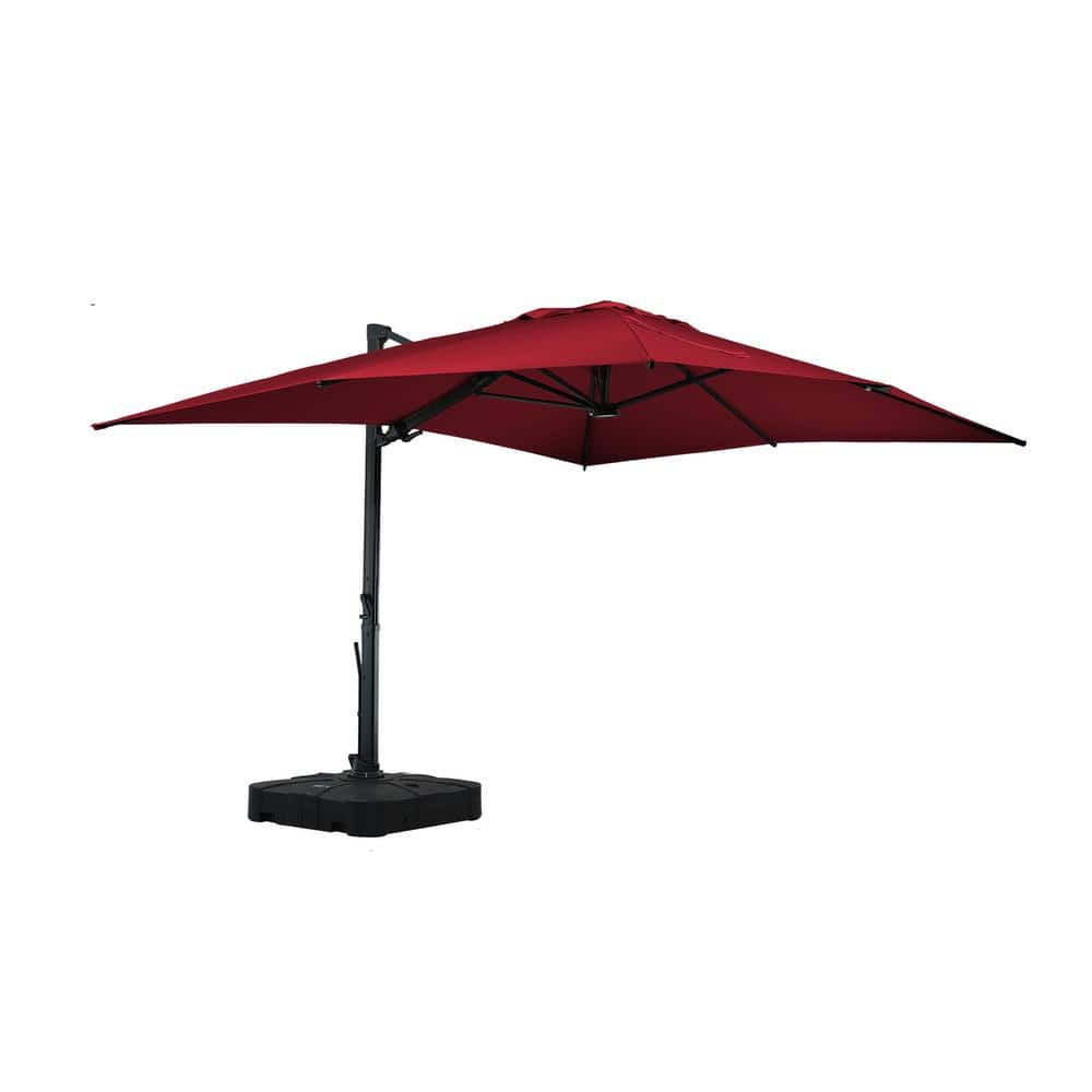 Boyel Living 10x13 ft. 360° Rotation Cantilever Patio Umbrella with ...