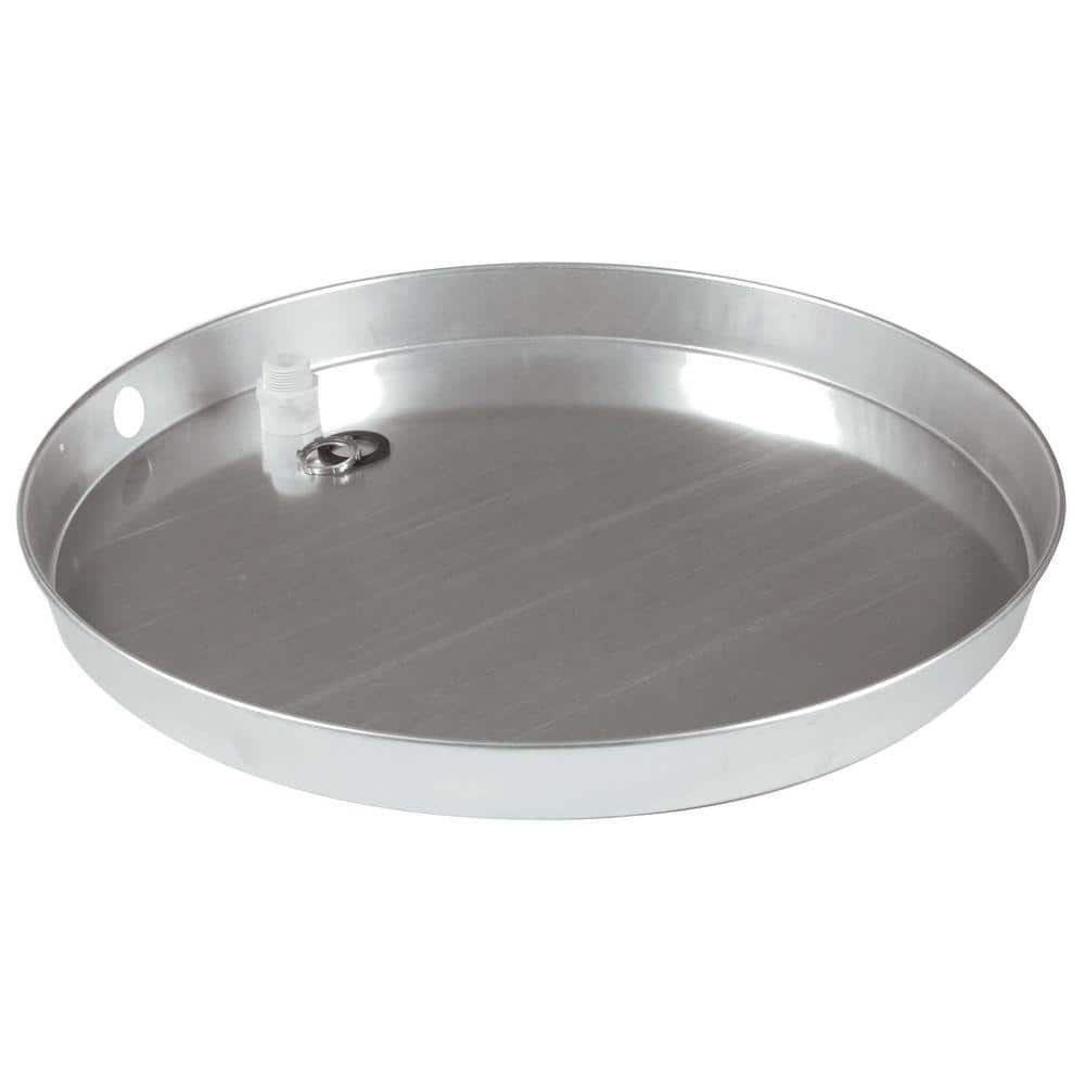 Everbilt 30 in. Aluminum Drain Pan 15025 - The Home Depot