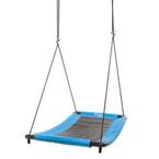 HearthSong Blue and Black SkyCurve Platform Tree Swing-CG730687 - The ...