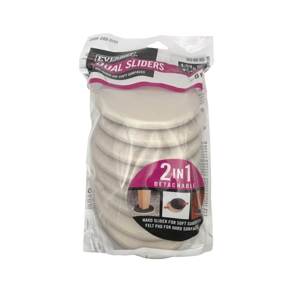 Everbilt 4-3/4 in. 2-in-1 Furniture Mover (8-Pack) 41-H1013 - The Home ...