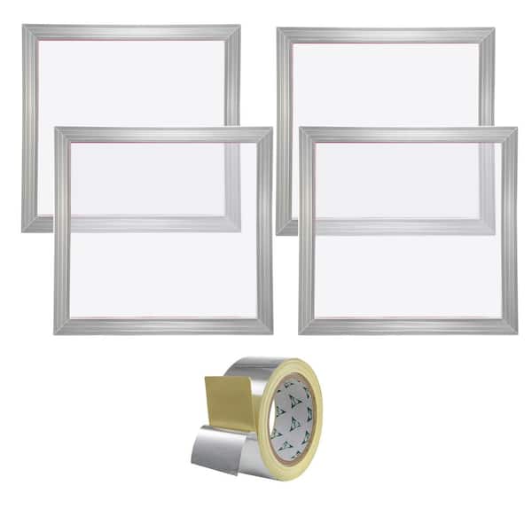 SVOPES Screen Printing Kit, 4-Aluminum Silk Screen Frames, 20 x 20 in ...