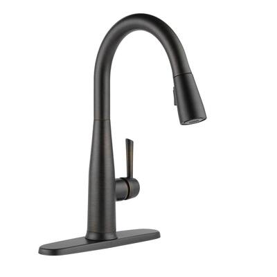 Delta Essa Single-Handle Bar Faucet with MagnaTite Docking in Venetian ...