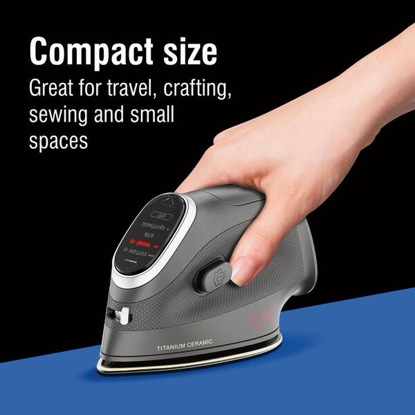 Portable Craft Iron Mini Iron For Crafts - Adjustable Temperature ...