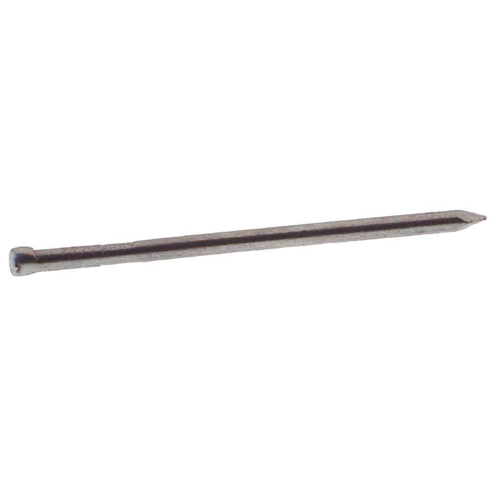 Grip-Rite 2-1/2 in. x 12-1/2-Gauge 8-penny Bright Steel Nails 6 oz. Box ...