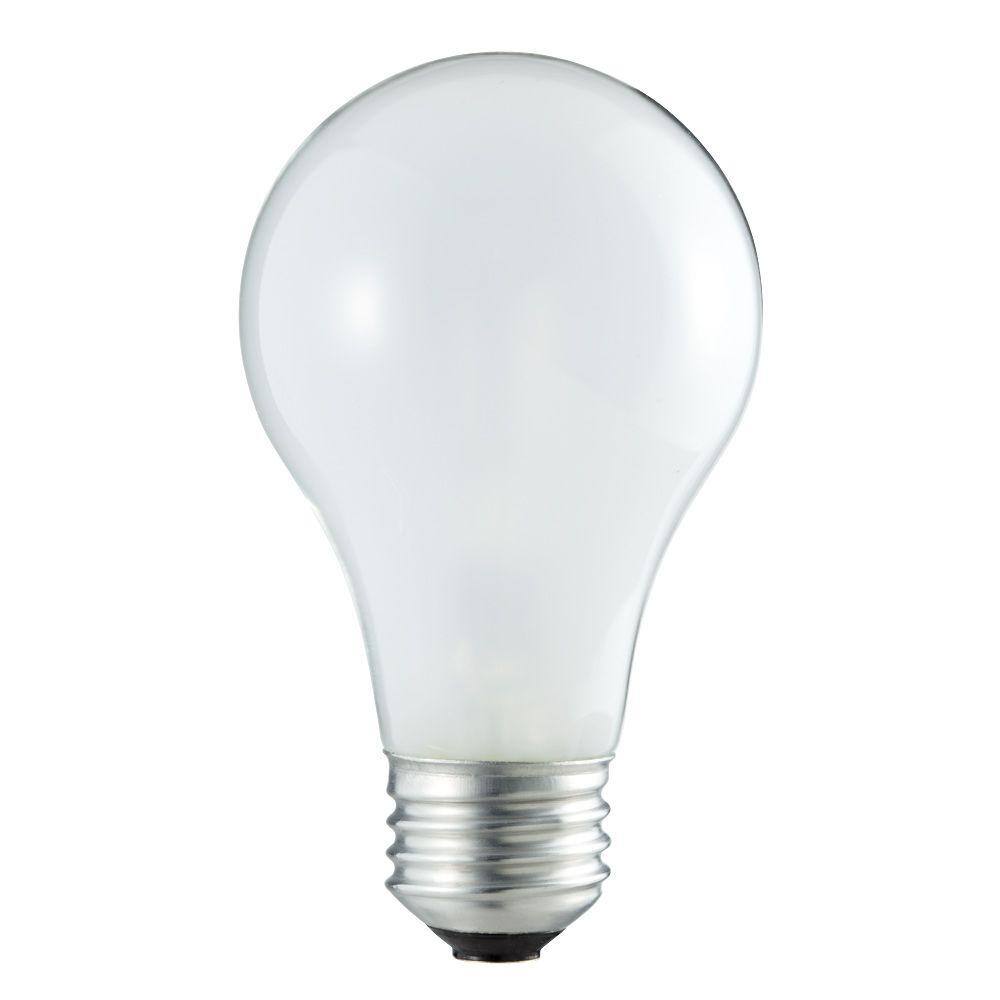Philips 50-Watt A19 Dimmable Incandescent 24-Volt Light Bulb Soft White ...