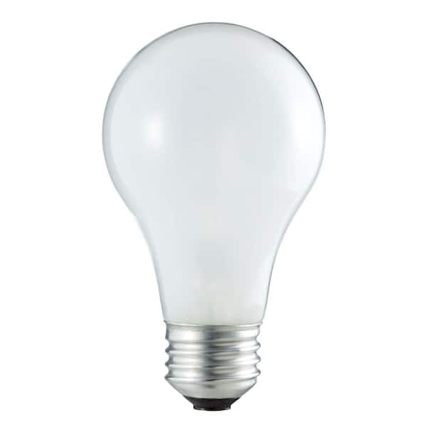 Philips 50-Watt A19 Dimmable Incandescent 24-Volt Light Bulb Soft White ...
