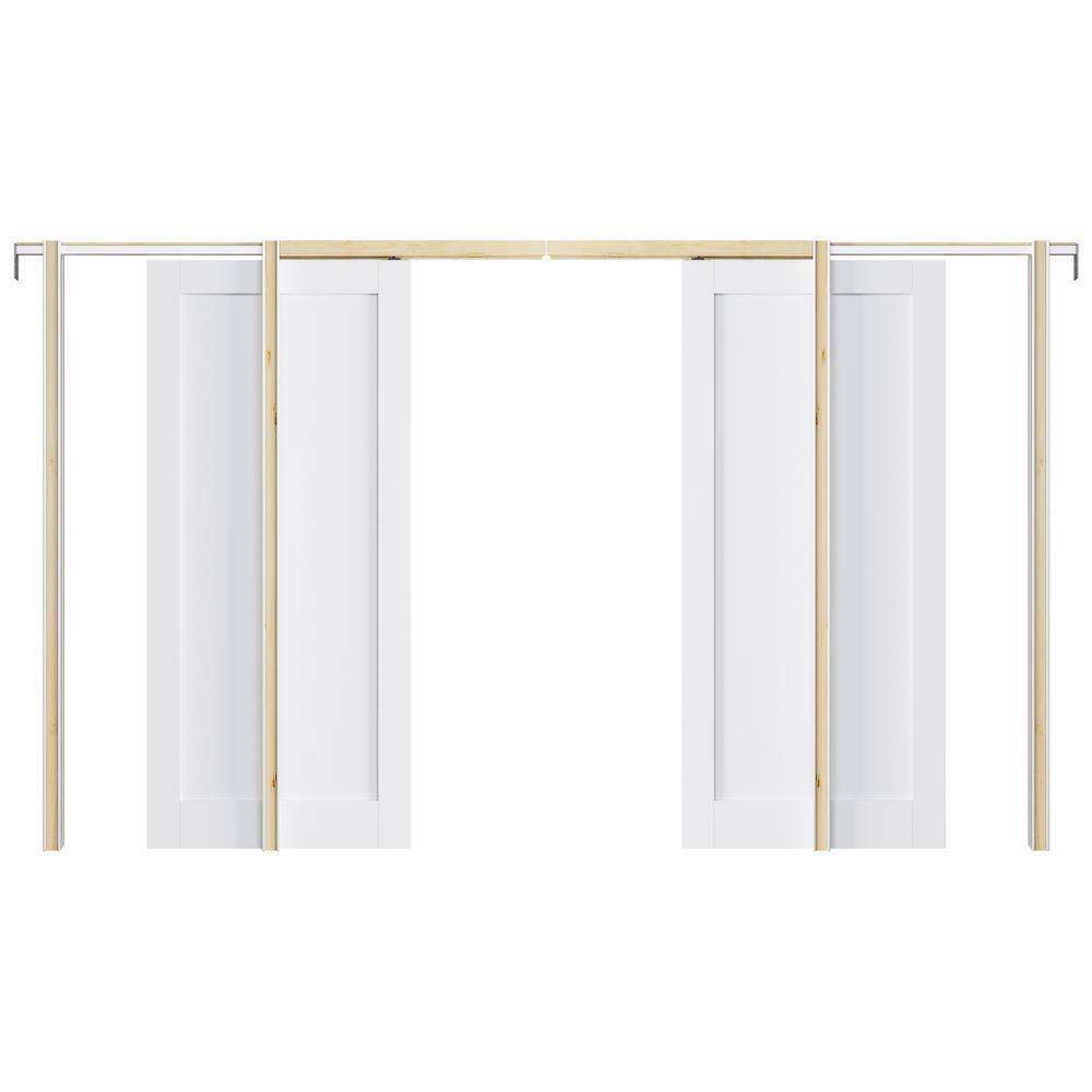 Have a question about ARK DESIGN 72 in. x 80 in. Paneled Blank White ...