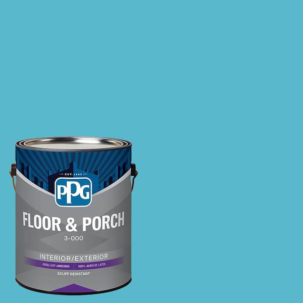 Reviews for PPG 1 gal. PPG1236-5 High Dive Satin Interior/Exterior ...
