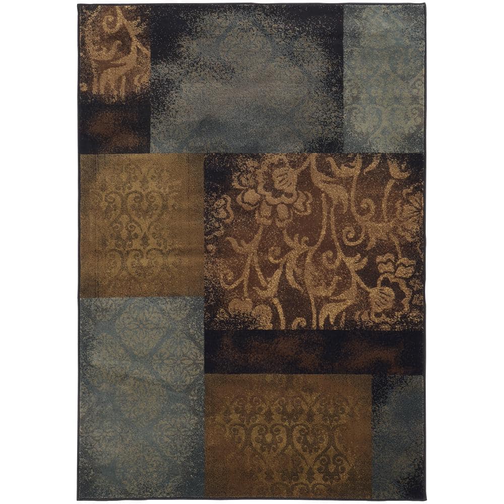 Home Decorators Collection Whiston Multi 10 ft. x 13 ft. Area Rug ...