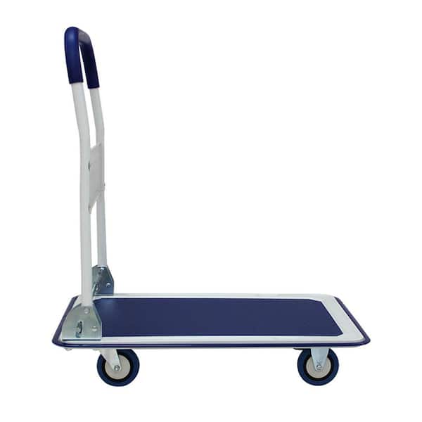 Miscool 330 lbs. Capacity Platform Truck Hand Flatbed Cart Dolly ...