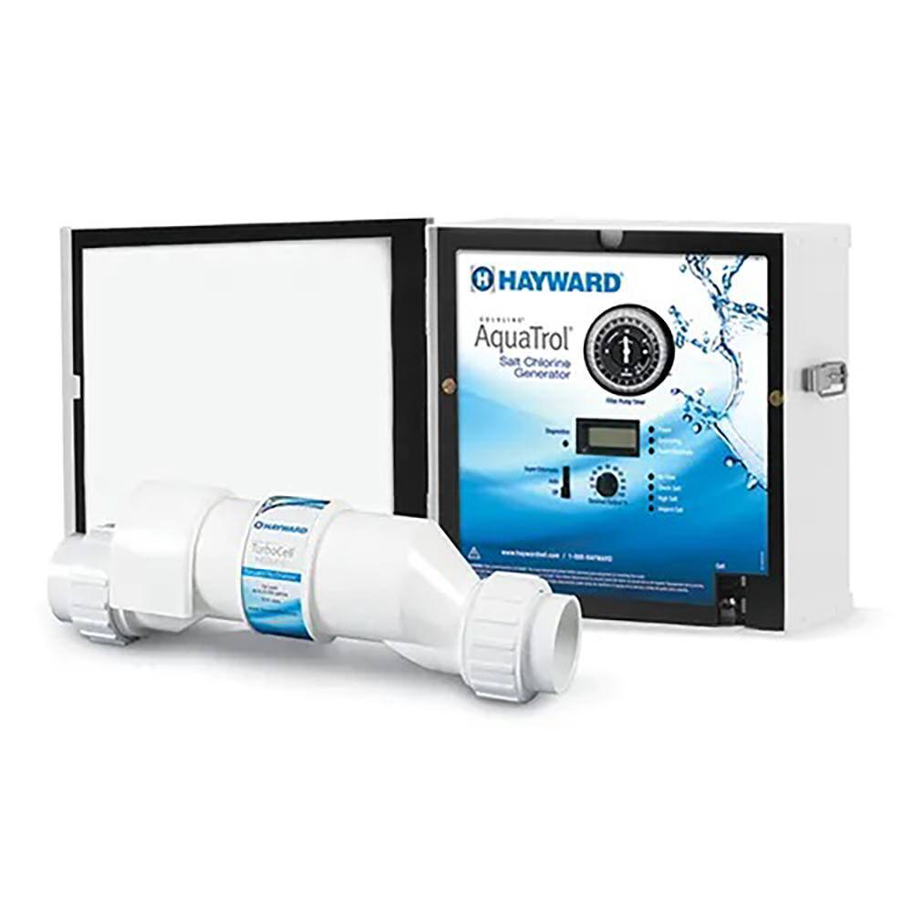 HAYWARD AquaTrol Salt Chlorinator System with TurboCell for Above ...