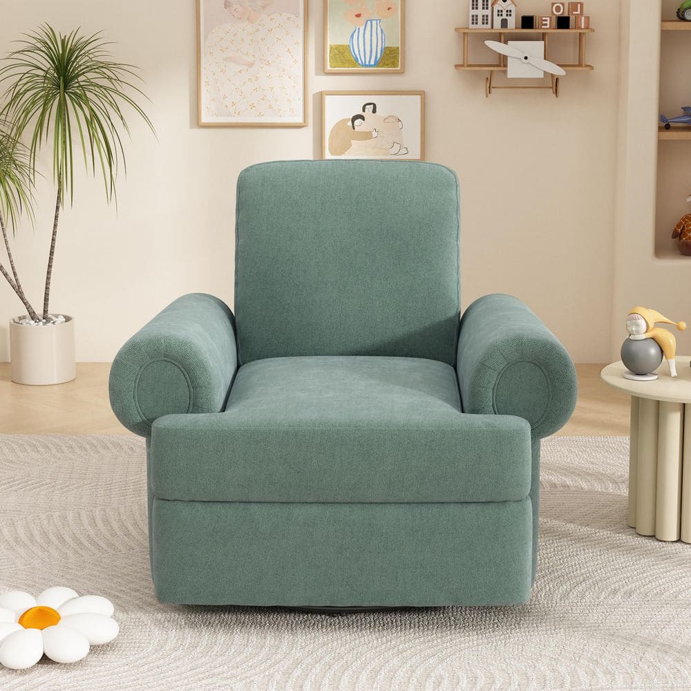CHRISTOPHER KNIGHT HOME Montaro Modern Mint Green Chenille Upholstered ...