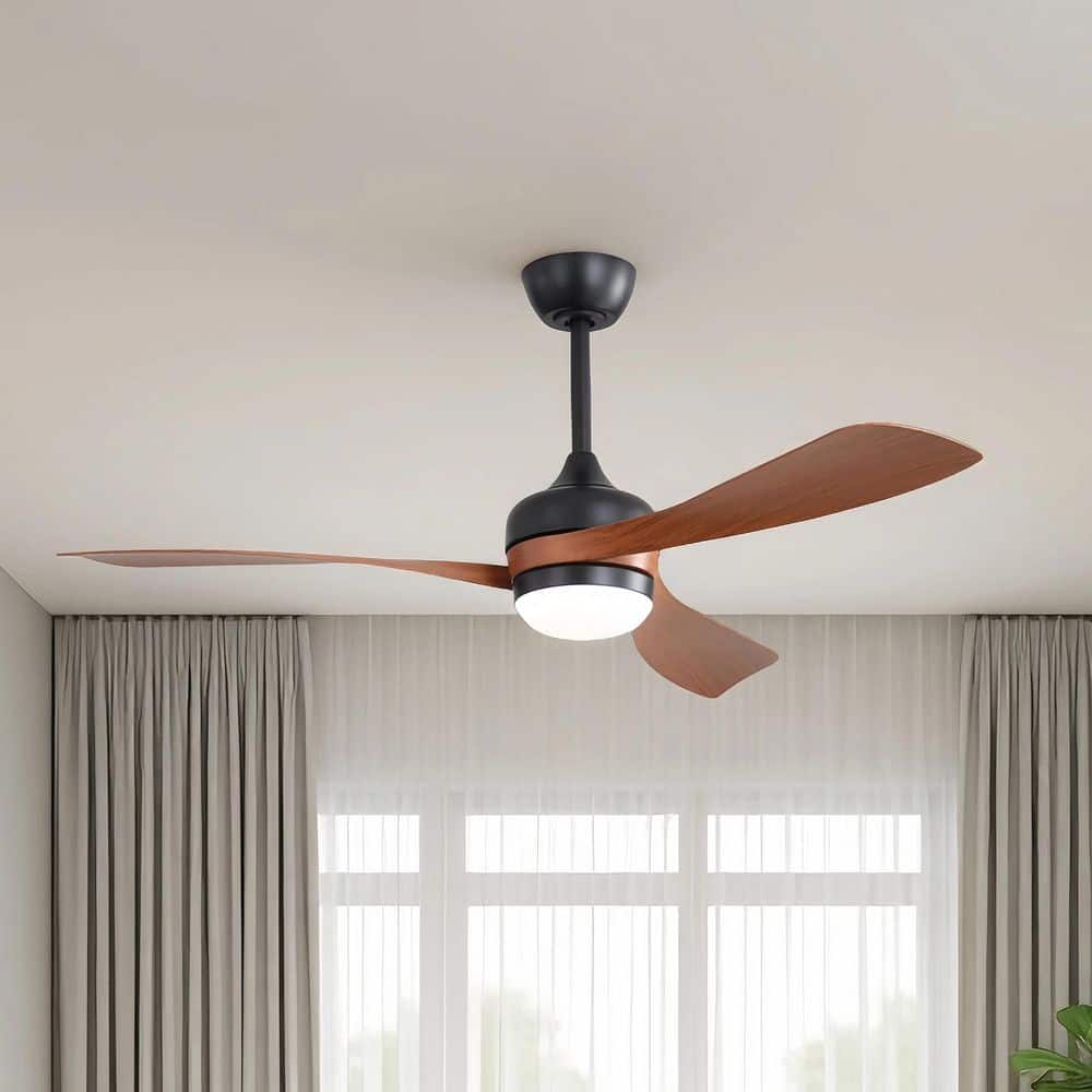 Reviews for MODERN HABITAT 52 in. Integrated LED Indoor Downrod Mount ...