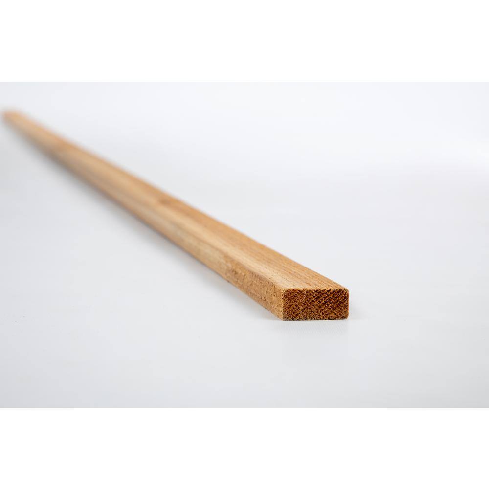 1 in. x 4 in. x 12 ft. Square Edge Cedar Boards 010412CDBOARD - The ...