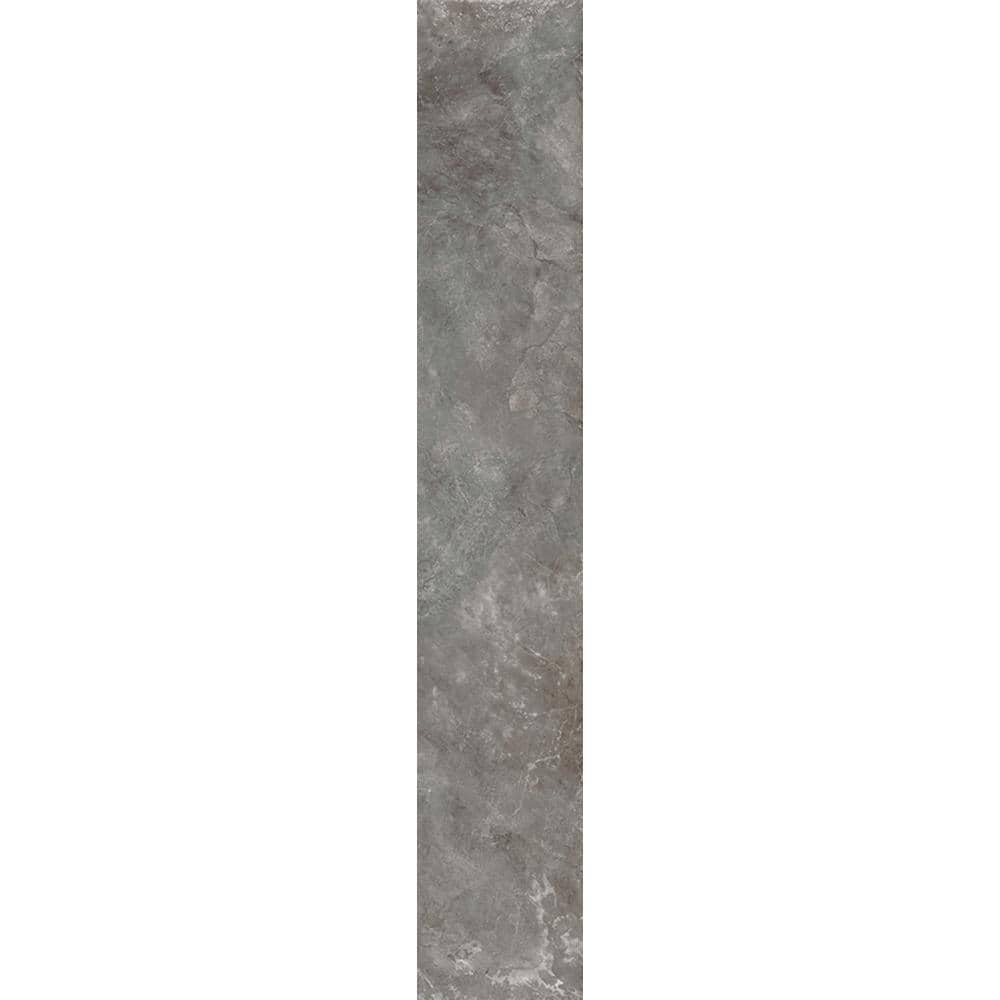 Modtique Chateau Grey 8 in x 48 in Porcelain Floor Tile (12.81 sq. ft ...