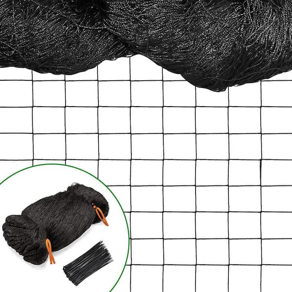 10 ft. x 33 ft. White Polyethylene Extra Fine Garden Mesh For Vegetable Plant Fruit Flower Crops ...