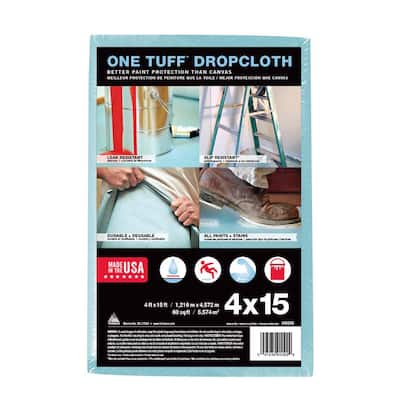 TRIMACO One Tuff 2 ft. x 100 ft. Professional Grade Floor Protection ...