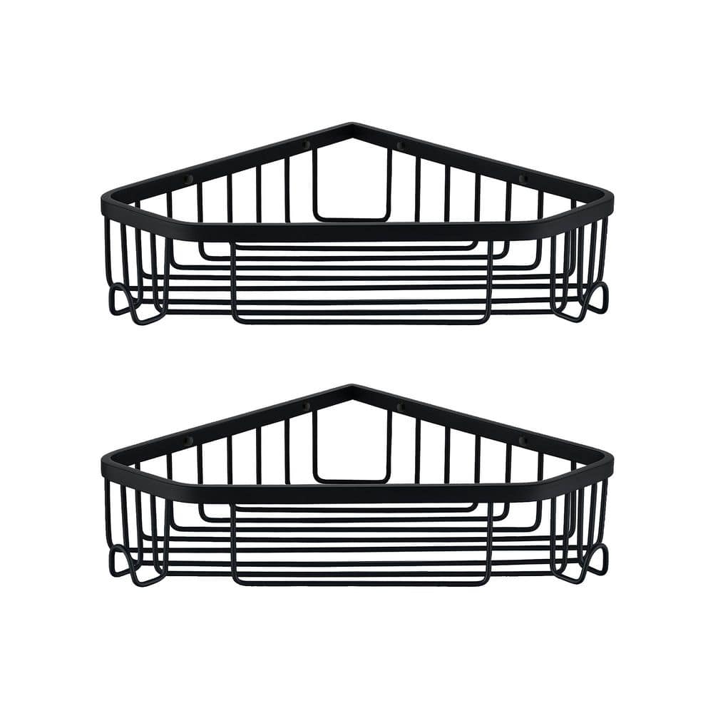 ruiling Wall Mounted Corner Shower Caddy Shower Basket in Stainless ...