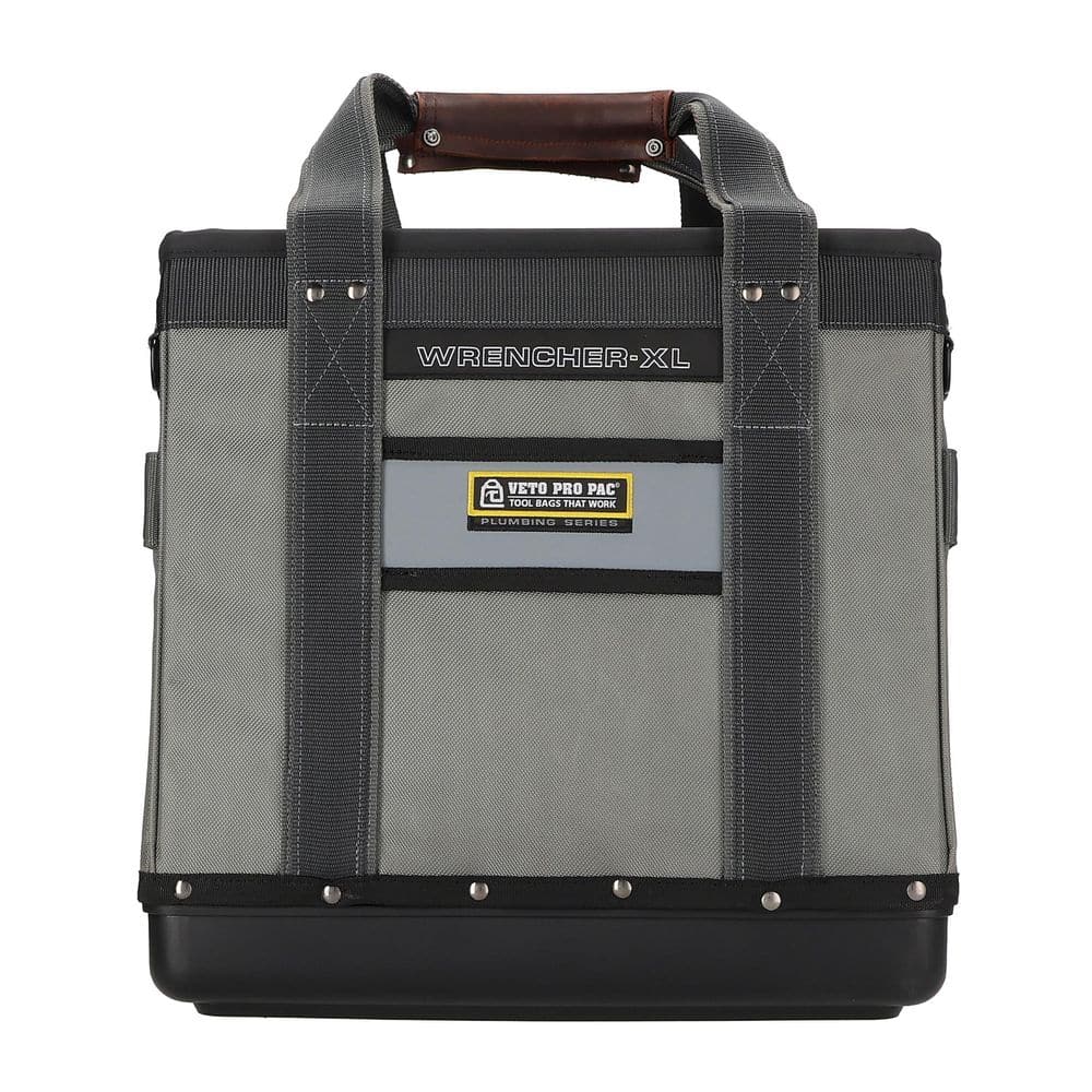 VETO PRO PAC 17 in. 17-Pocket Orig inal Nylon Bag/Tote with Padded ...