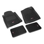 Rugged Ridge Floor Liner Set 4-Piece Black 2005-2011 Toyota Tacoma 82987.60