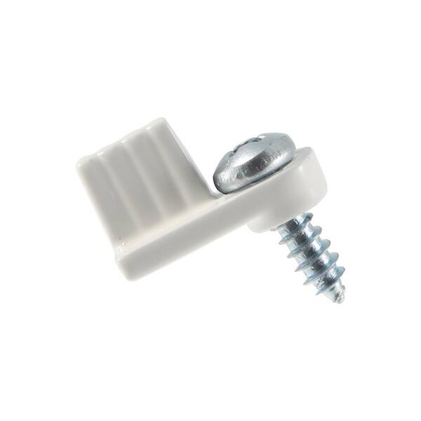 TOLEDO Window Screen Clip Short, White TWC02W - The Home Depot