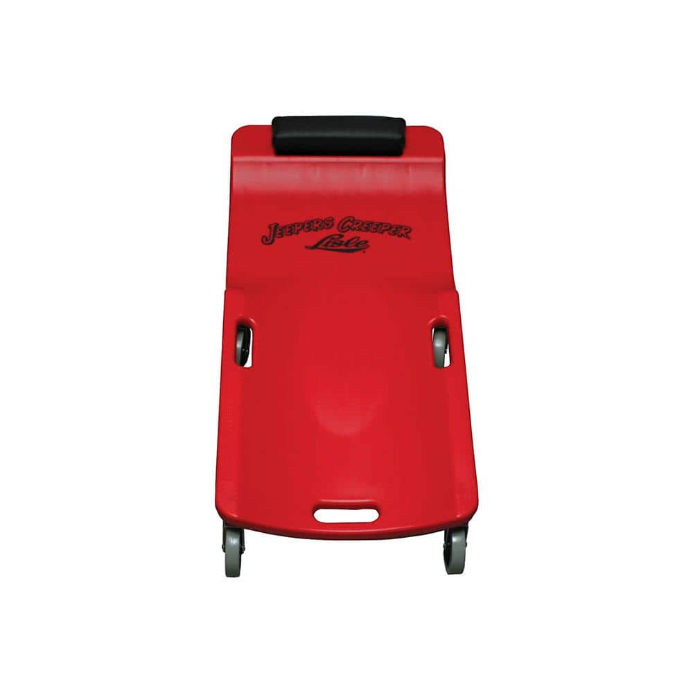 Lisle Low Profile Red Plastic Creeper LIS92102 - The Home Depot