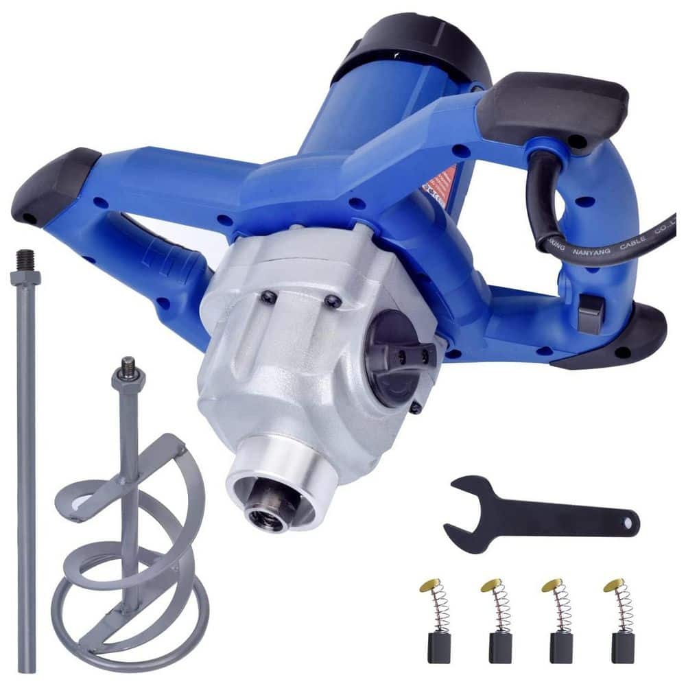 KIWDZFU 1800-Watts Electric Concrete Cement Mixer Drill Tool with ...