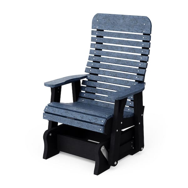 Wildridge Signature 1-Person Patriot Blue and Black Plastic Outdoor ...