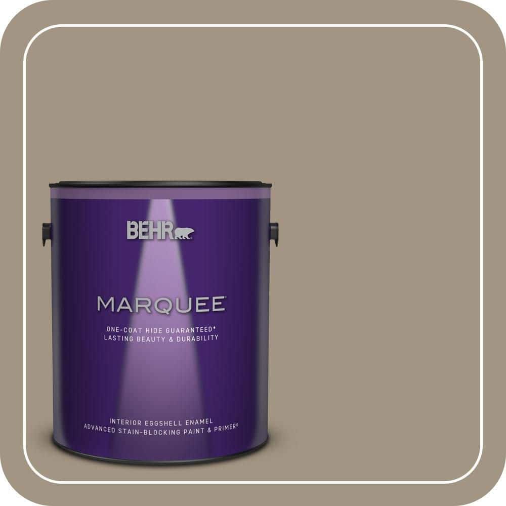 BEHR MARQUEE 1 gal. #ECC-43-2 Bridle Path Eggshell Enamel Interior ...