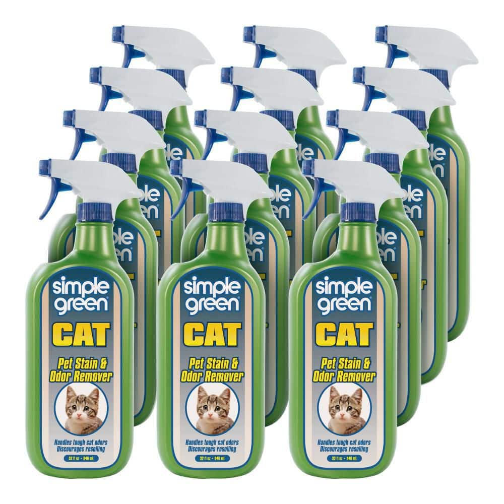 Reviews for Simple Green 32 oz. Cat Pet Stain and Odor Remover (12-Pack ...