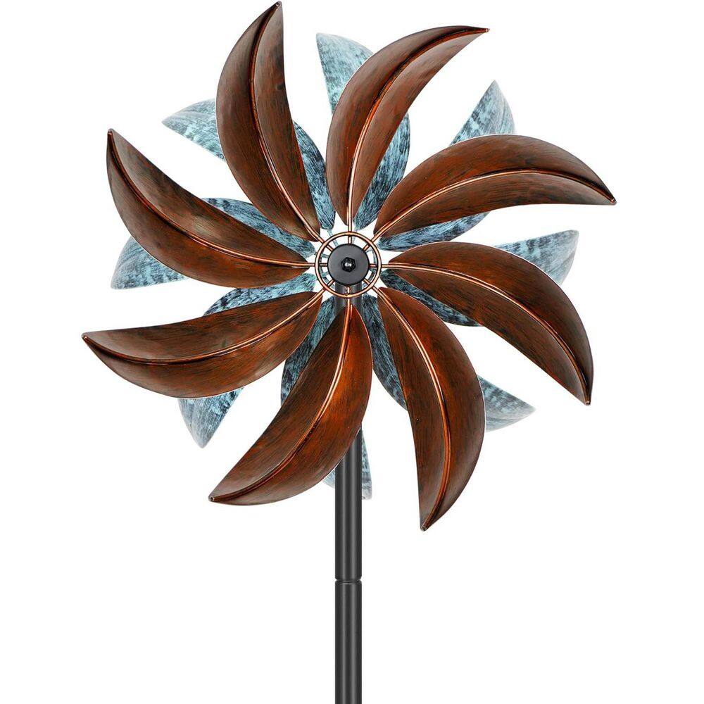 70 in. H Metal Adjustable Wind Spinners Outdoor, Garden Yard Spinners ...