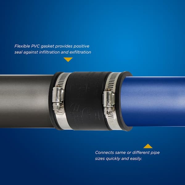 1 inch flexible pvc coupling store