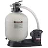 HAYWARD ProSeries 21 in. 2.20 sq. ft. Pool Sand Filter with 1.5 HP ...