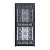 Grisham 36 in. x 80 in. 414 Series Black Elegance Security Door 41461 ...