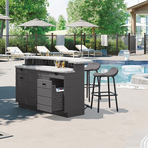 Outdoor Bar Furniture Building Kits Amazon.com: Domi Outdoor Home Bar