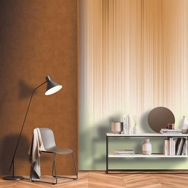 Veer Decor Rainfall Mural Orange Wall Mural 8253-AS2 - The Home Depot