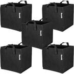 iPower 3 Gal. Black Grow Bags Nonwoven Fabric Pots Aeration Container ...