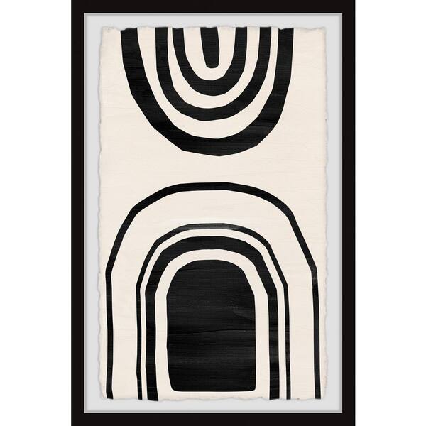 "Tunnel of Uncertainty" by Marmont Hill Framed Abstract Art Print 36 in ...