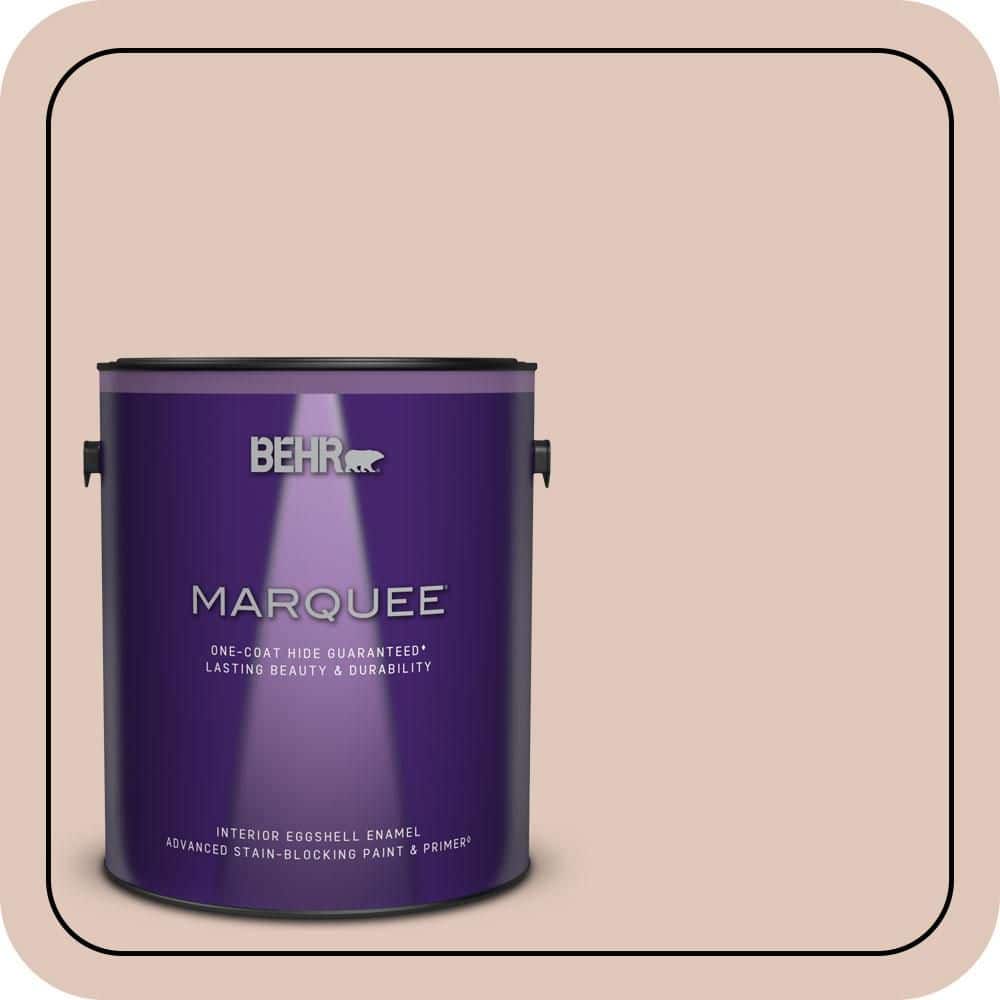 BEHR MARQUEE 1 gal. #S190-2 Sand Dance Eggshell Enamel Interior Paint ...