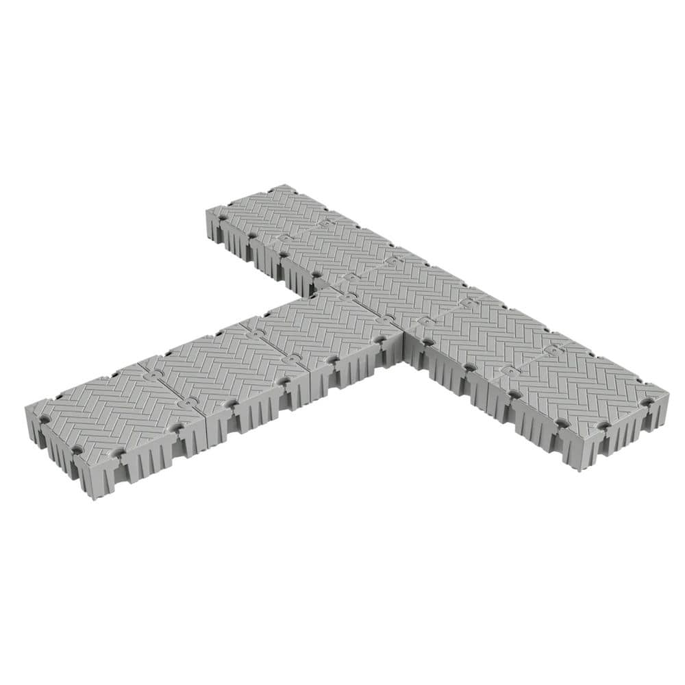 Tommy Docks Flexx 16 ft. Extended T-Shaped Floating Dock Kit, Modular ...