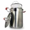 ExcelSteel 4.25 Qt. Professional Stainless Steel Vegetable Cooker with ...