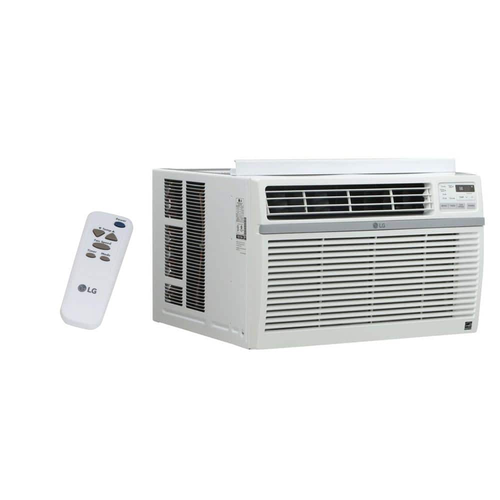 LG 24,500 BTU Window Air Conditioner with Remote LW2515ER - The Home Depot