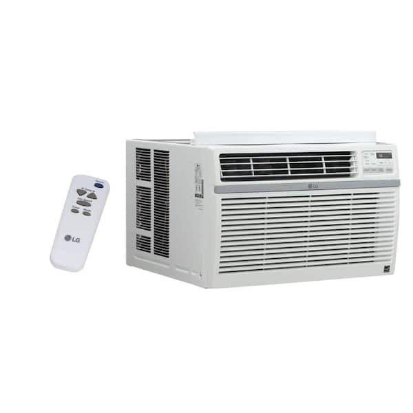 LG 24,500 BTU Window Air Conditioner with Remote LW2515ER - The Home Depot
