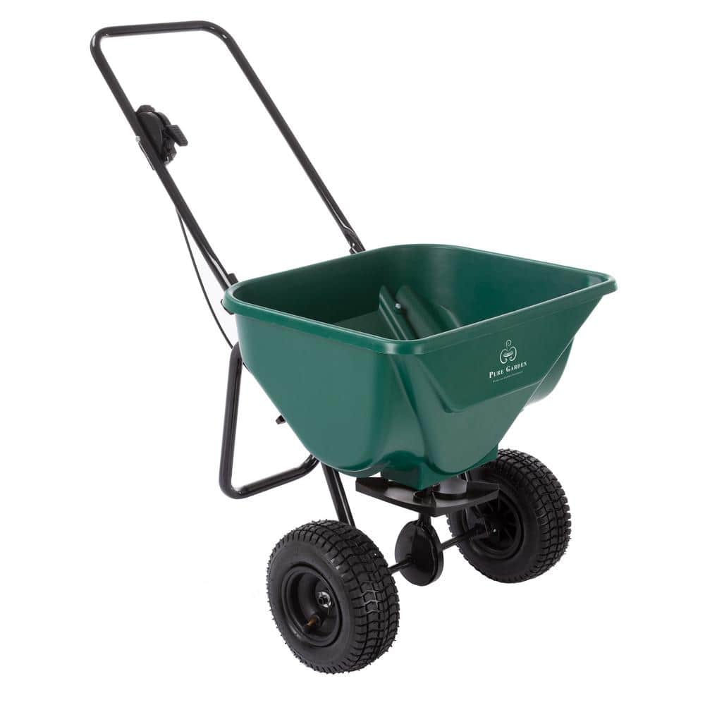 Pure Garden 66 lbs. Lawn and Garden Spreader HW1500115