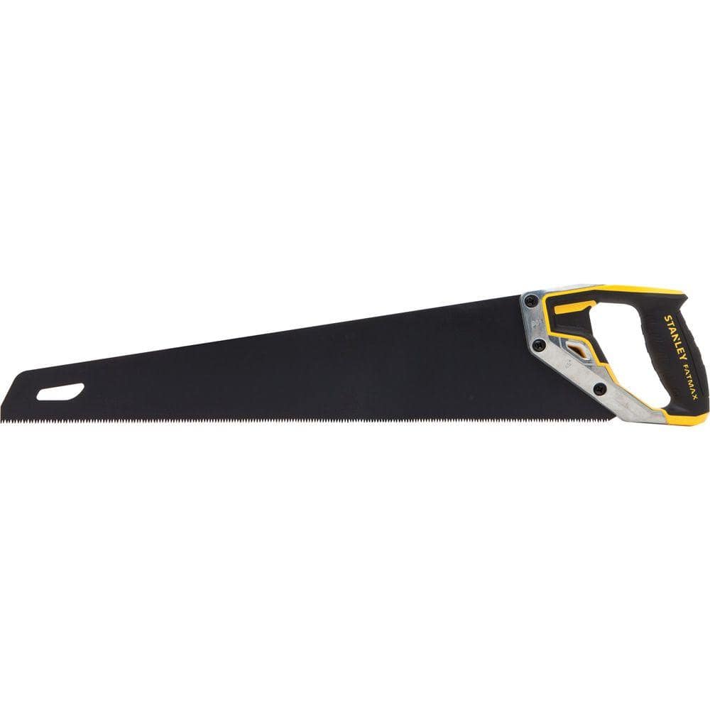 Stanley 20 in. Tooth Saw with Rubber Handle 20-047 - The Home Depot