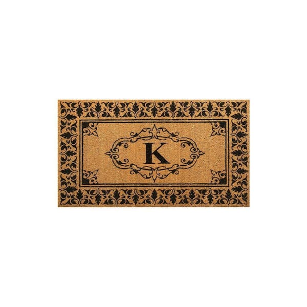 nuLOOM Welcome Doormat 30 in. x 48 in. Indoor/Outdoor Monogrammed ...
