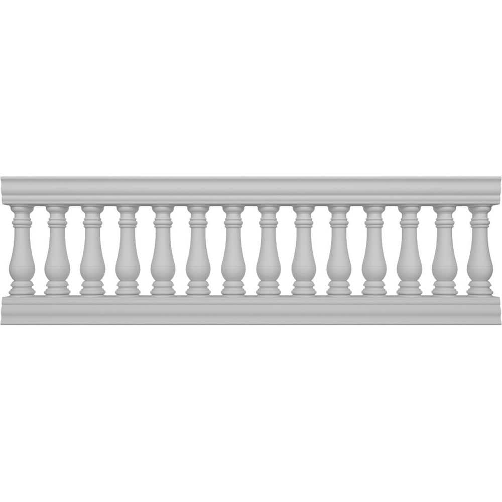 Ekena Millwork Fiberthane Bradford Balustrade 96 in. L x 32 in. H ...